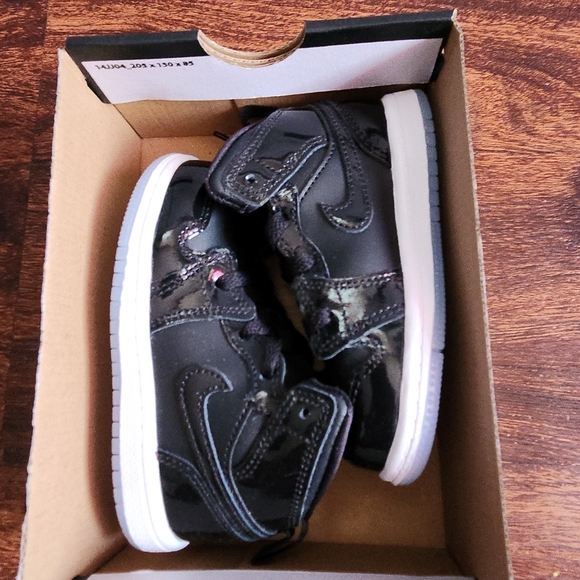 Jordan | Shoes | Size 8c Nike Air Jordan Mid Se Td Space Jam Black Dark ...
